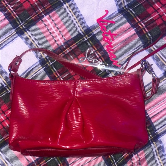 Victoria's Secret | Bags | Vintage Victorias Secret Red Patent Leather ...